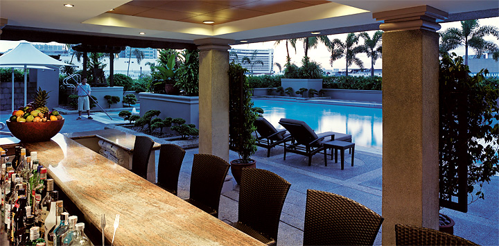 Pool Bar Lounge and Bar丨Makati Shangri-La, Manila