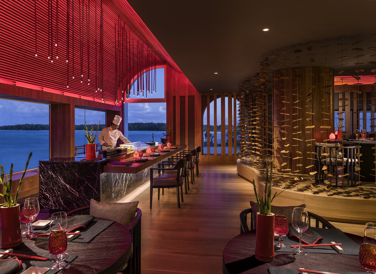 Restaurant Kushi : Japanese | Shangri-La's Le Touessrok Resort and Spa ...